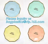 China Wholesale Disposable Paper Plates 6 to 10 Inch for Party Wedding Restaurant Eco Friendly for sale