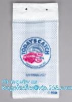 China Clear Plastic Drawstring Ice Bags 20 lb Heavy Duty LDPE Reusable Hot Cold Pack for sale