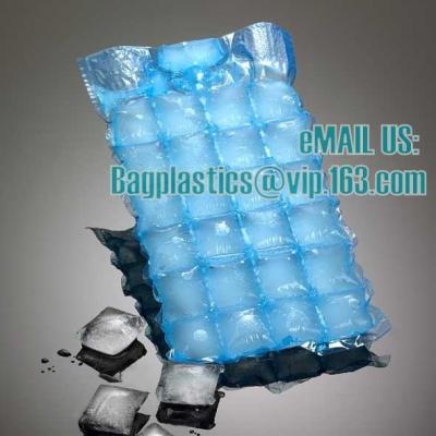 China Disposable Plastic Ice Lolly Bags 192 Cubes Self Sealing Valve for Freezer Storage for sale