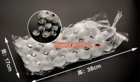 China Laminated Plastic Ice Cube Freezer Bags 192 Count Self Sealing Valve 2.25 Mil Thick for sale