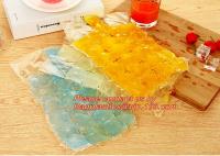 China Food Grade PE Ice Cube Bag 192 Cubes Non Toxic Disposable Plastic Ice Bag for Freezer for sale
