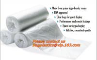 China Wicketed Bags for Food Packaging 10x15 Inch Durable Poly Bags for Meat Poultry Produce for sale