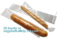 China Custom Biodegradable Plastic Bread Wicket Bag CPP BOPP 50-180 Microns Food Packaging for sale
