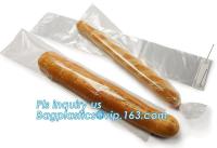 China Custom Biodegradable Plastic Bread Wicket Bag CPP BOPP 50-180 Microns Food Packaging for sale
