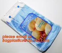 China Custom Printed Food Grade Poly Wicket Bags 50-180 Micron Thickness for Bread Ice Packaging for sale