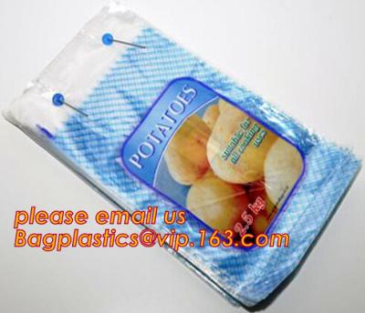 China Custom Printed Food Grade Poly Wicket Bags 50-180 Micron Thickness for Bread Ice Packaging for sale