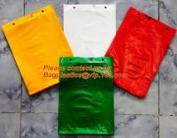 China Custom Polyethylene Wicket Food Bag with Card Header 50-180 Micron Thickness for sale