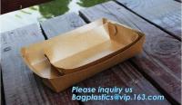 China Custom Printed Kraft Paper Pizza Box 8 Inch Food Grade Eco Friendly Disposable Lunch Box for sale