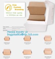 China Custom Kraft Paper Takeaway Salad Lunch Box Disposable Food Container 200gsm for sale