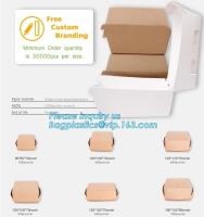 China Custom Food Grade Kraft Cardboard Pizza Box Wholesale 10pcs per Pack for sale