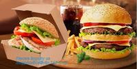 China Custom Food Grade Kraft Cardboard Pizza Box Wholesale 10pcs per Pack for sale