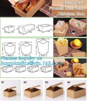 China Custom Printed Food Grade Kraft Paper Pizza Box 350gsm for Takeaway Packaging for sale
