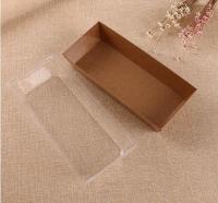 China Custom Corrugated Cardboard Cake Box with PVC Window Square Rose Box 8x8x4 Inch for sale