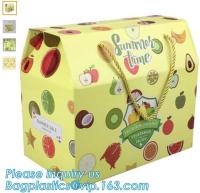China Custom Printed Corrugated Fruit Cartons for Vegetables and Fruits Packing 3 Ply for sale