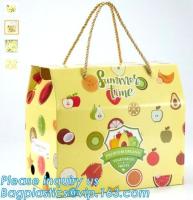 China Custom Printed Corrugated Fruit Cartons for Vegetables and Fruits Packing 3 Ply for sale