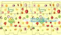 China Custom Printed Corrugated Fruit Cartons for Vegetables and Fruits Packing 3 Ply for sale