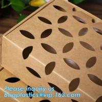 China Custom Kraft Paper Gift Packaging Box for Nuts and Fruits 20x15x5 cm for sale