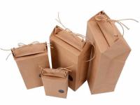 China Custom Logo Kraft Rice Packing Bag 5kg 10kg Stand Up Pouch Biodegradable Vacuum Food Packaging for sale