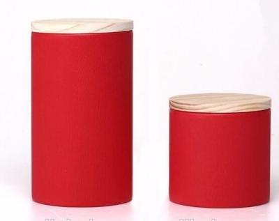 China Eco-Friendly Kraft Paper Tube 50mm for Tea Packaging with Foil Lined Custom Top End for sale
