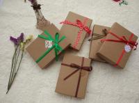 China Custom Biodegradable Kraft Paper Soap Box with Folding Design for Gift Packaging for sale