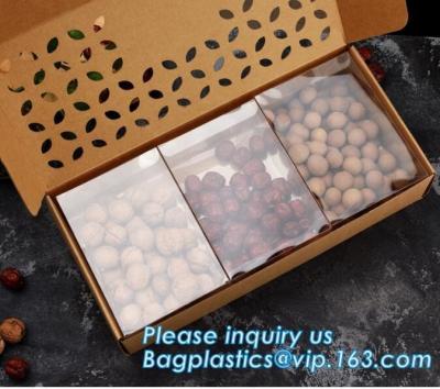China Kraft Paper Nut and Bolt Packaging Box with Clear PVC Window Stand Up 100pcs for sale