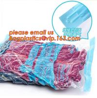 China Canvas Garment Tote with Vacuum Bag 60x90cm Space Saving Compressed Bag for Down Jacket Travel for sale