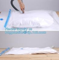 China Hanging Vacuum Storage Bag 80x60cm Space Saving Travel Compressed Bag for Clothes for sale