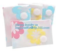 China PE Plastic Vacuum Storage Bags for Bedding and Clothing Space Saver 80x120cm for sale