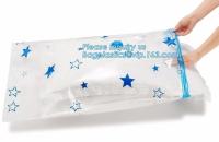 China Canvas Vacuum Storage Bag with Hanger for Bedding 80x100cm Space Saving for sale
