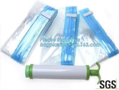 China Vacuum Quilt Packing Bags Flat Space Saver Bags 80x100cm Compression Travel Storage for sale