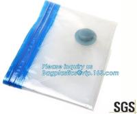 China Vacuum Quilt Packing Bags Flat Space Saver Bags 80x100cm Compression Travel Storage for sale