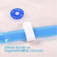 China Food Grade Vacuum Storage Bags 23x21cm 30x28cm PE PA Reusable Zipper Pouch for sale