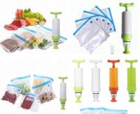 China Transparent Vacuum Sealer Storage Bags for Food 23x21cm 7c Thickness PE PA Laminated for sale