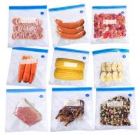 China Embossed Vacuum Storage Bags for Food Freshness 23x21cm 30x28cm PE PA Material for sale