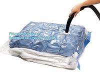 China Space Saver Vacuum Storage Bags for Clothes Quilts 80x120cm PA PE Compression Bags for sale