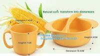 China 17oz Eco Disposable PLA Bowl Biodegradable Corn Starch Tableware for Children Clear Salad Bowl for sale