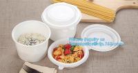 China Custom Printed Disposable PLA Hot Soup Bowls 7 inch 9 inch Eco Friendly Sugarcane Pulp Bowl for sale