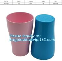China PLA Compostable Disposable Cups 6-20 oz Biodegradable Eco Friendly Cold Drink Cups for sale