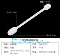 China Biodegradable CPLA Corn Starch Coffee Stirrer 160mm Eco Friendly Disposable Cutlery for sale