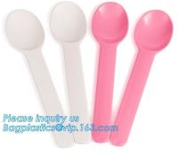 China 13 cm Length Corn Starch Bio Plastic Disposable Table Spoon,Eco-friendly Corn Starch Disposable Plastic Spoon,bagease pa for sale