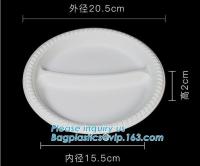 China Eco Friendly Biodegradable Sugarcane Bagasse 7 Inch Food Plate Disposable 9 Inch Pack for sale