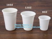 China 6OZ Corn Starch Biodegradable Disposable Cup,Eco-friendly Corn Starch Cup Party Tableware Biodegradable Food Container for sale