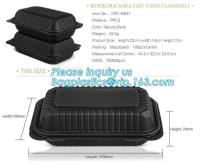 China Wholesale 900ml Biodegradable Corn Starch Takeaway Food Container with Lid Eco Friendly Bagasse for sale