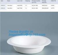 China Biodegradable Corn Starch Bowl 450ml 16oz Microwave Freezer Safe Eco Friendly Food Container for sale