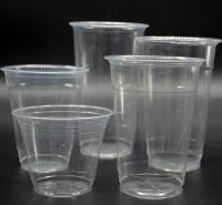 China 300ml Biodegradable CPLA Disposable Tea Cup with Lid 75mmx80mm Compostable Frosted Cup for sale