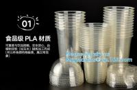 China Wholesale Disposable Compostable CPLA Lids for Hot Cups 80mm 90mm Eco Friendly Coffee Lids for sale