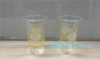 China Biodegradable Cornstarch CPLA Cups 6oz 175ml Double PLA Coating Eco Friendly Cold Drink Cups for sale