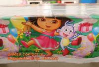 China Disposable Plastic Tablecloth 108x180cm PE Party Table Cover for Kids Birthday Decoration for sale