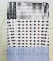 China Eco-Friendly PEVA Shower Curtain Waterproof 180x180cm Bath Liner Polyester for sale