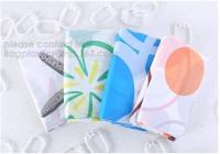 China Custom Printed Shower Curtain 180x180cm 100% Polyester Water Repellent Bathroom Curtain with Plastic Hooks for sale